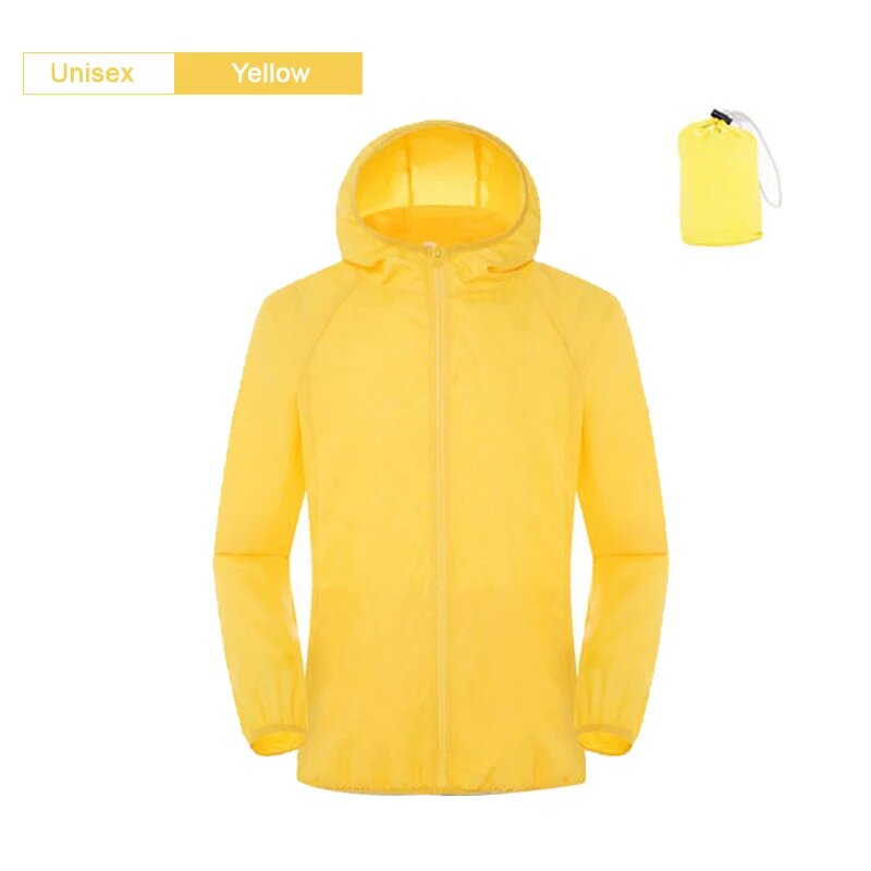 Желтая ветровка Unisex S