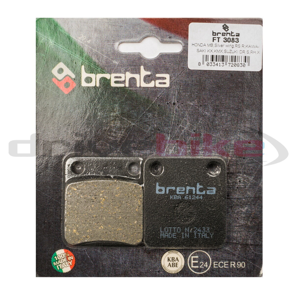 BRENTA Тормозные колодки FT 3083 Organic