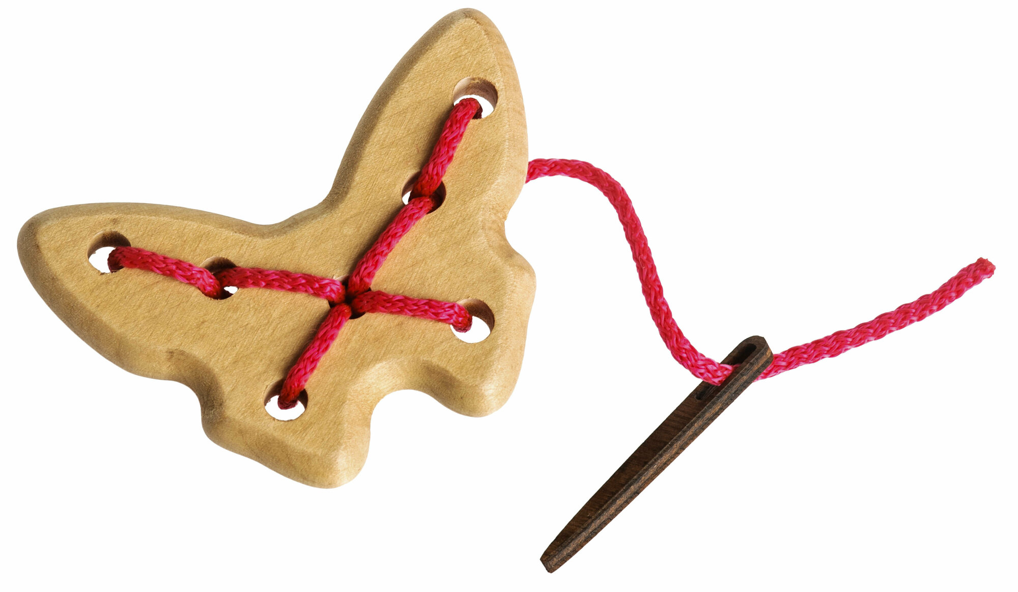 Шнуровка деревянная "Бабочка"