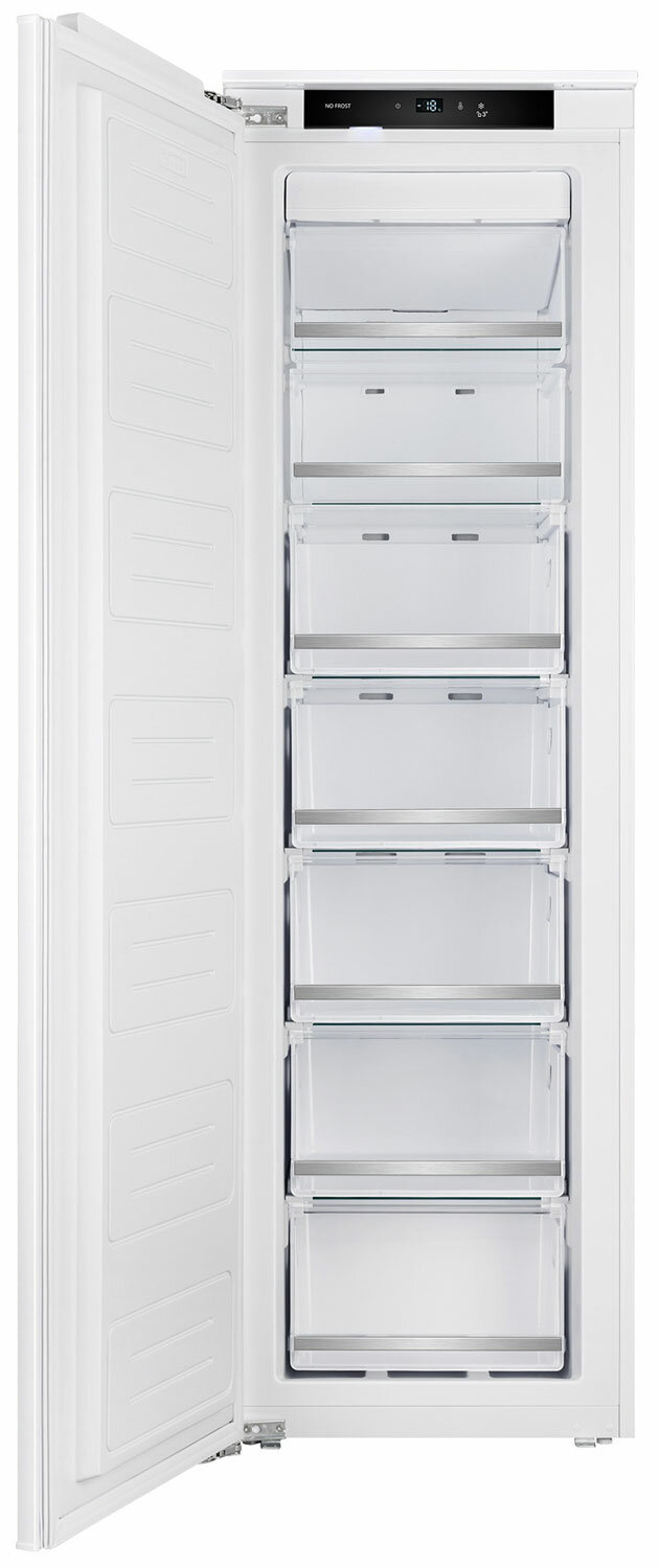 Встраиваемый морозильник Zigmund & Shtain Встраиваемая морозильная камера Zigmund&Shtain BR 05 X No Frost A+ 200 л, белый