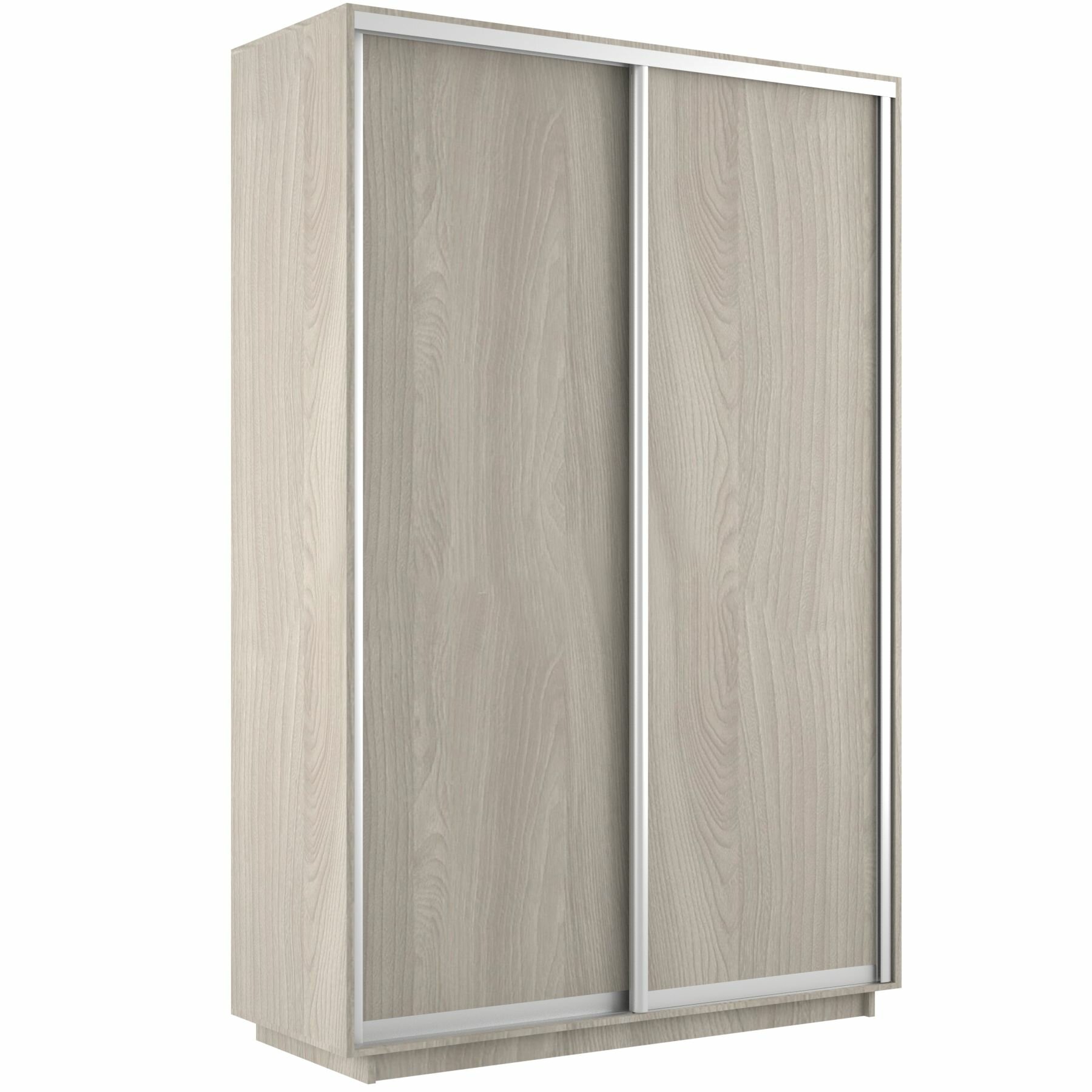 Шкаф-купе Экспресс 1,2 ДСП/ДСП Ясень шимо светлый (высота 2400) глубина 45 см