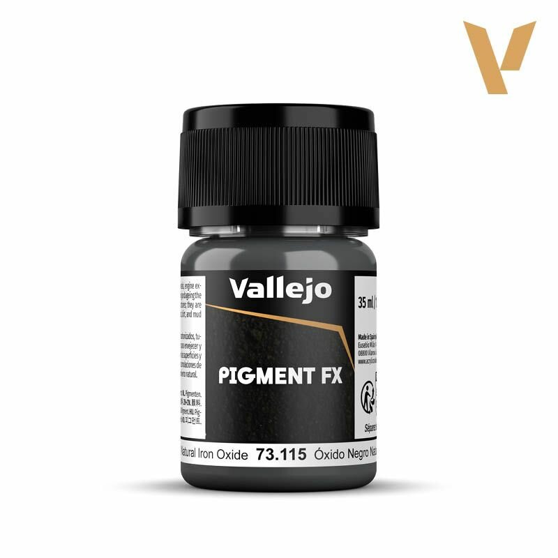 Краска Vallejo серии Pigment - Natural Iron Oxide 35ml.