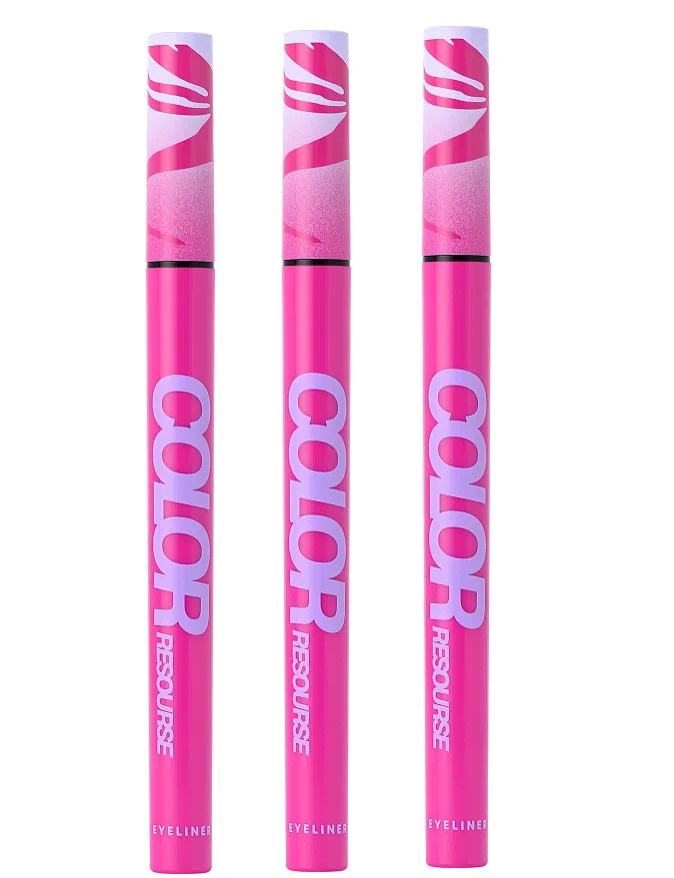 Лайнер для глаз Love Generation Color resourse, тон 02 сиреневый, 0,6 мл 3 шт