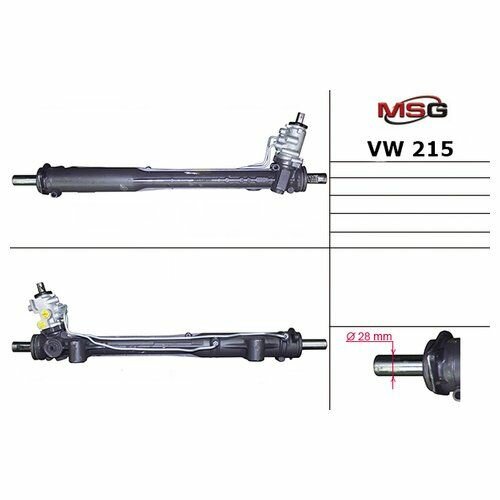 Новая Рулевая рейка Porsche Cayenne 2003-, AUDI Q7 2007-, VW Touareg 2003- Msg VW215