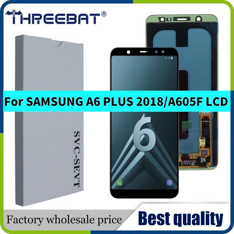 Дисплей Super Amoled Black для Samsung A6 Plus 2018