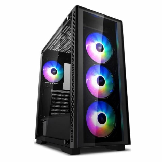 Компьютерный корпус Deepcool MATREXX 50 ADD-RGB 4F (MATREXX 50 ADD-RGB 4F) черный - Midi Tower, E-ATX, USB 3.2 Gen 1 Type-A