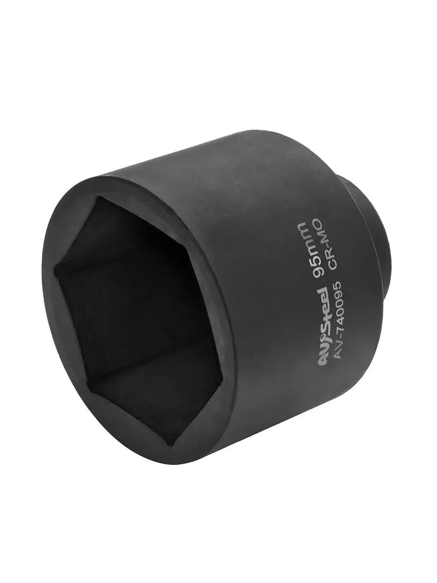 Головка ударная AV-740095 1" шестигранная 95мм
