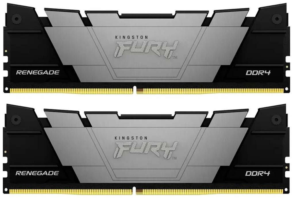 Оперативная память Kingston DDR4 16Gb (2x8Gb) 3600MHz FURY Renegade Black (KF436C16RB2K2/16)