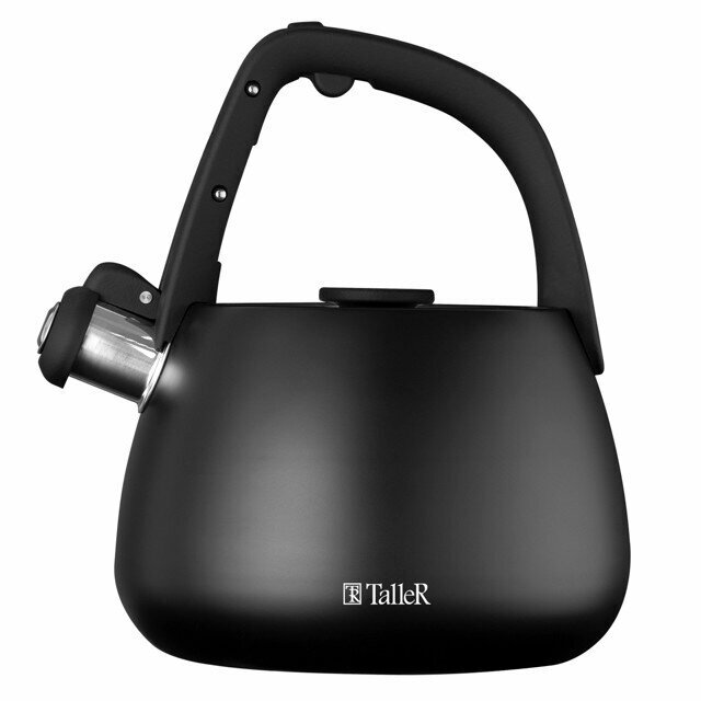 TALLER Redkliff чайник 2,2 л из нержавеющей стали со свистком для кипячения воды на кухне