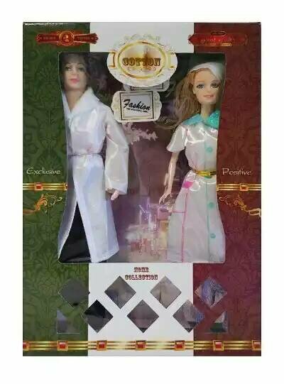 Набор кукла доктор, 2 шт