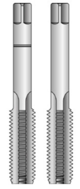 Набор метчиков из 2-х, DIN 352 HSS, UNC 4, 40 н/д Bucovice Tools 145004.