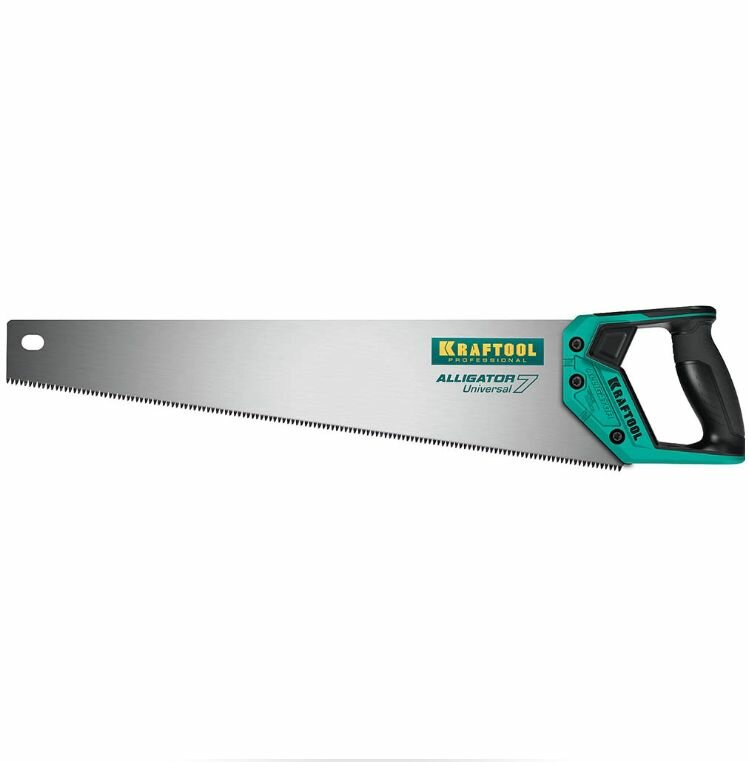 Ножовка универсальная KRAFTOOL Alligator Universal 7, 500 мм