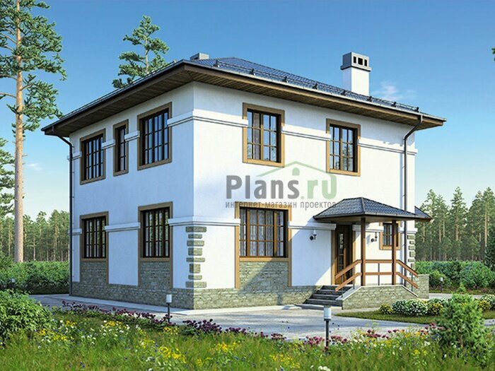 Проект дома Plans-45-38 (145 кв. м, кирпич)