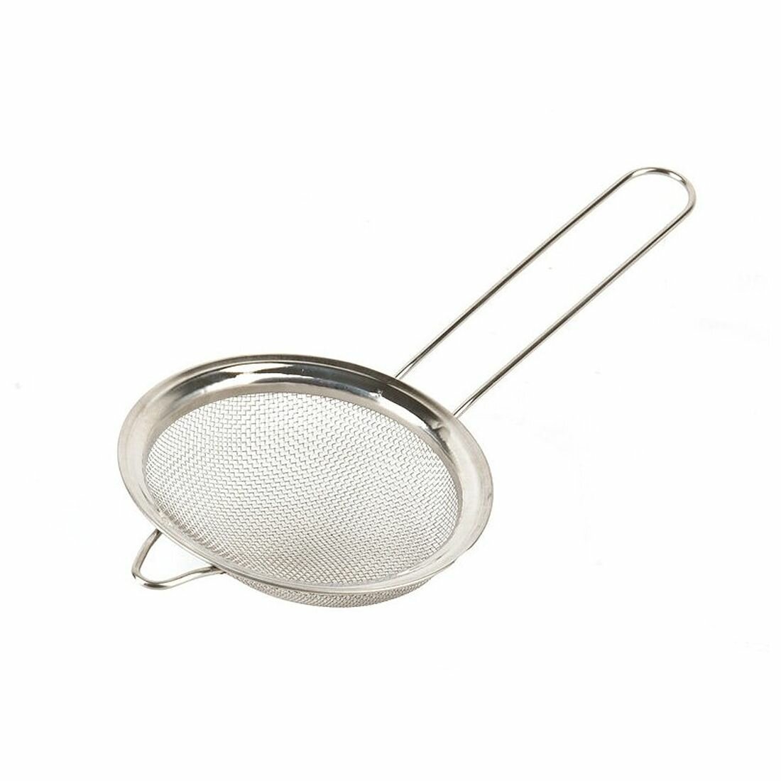 Сито с ободом и ручкой d=9,5см. l=23см. (нержавеющая сталь)