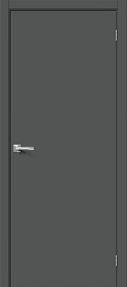 Межкомнатная Дверь ПЭТ Bravo Браво-0. П Stormy Silk 900x2000мм (Полотно 1шт) / Браво.