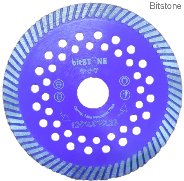Алмазные диски по железобетону: Диск алмазный bitSTONE Standart Turbo (гранит, бетон, железабетон) 125мм/22,2 (37560923125)