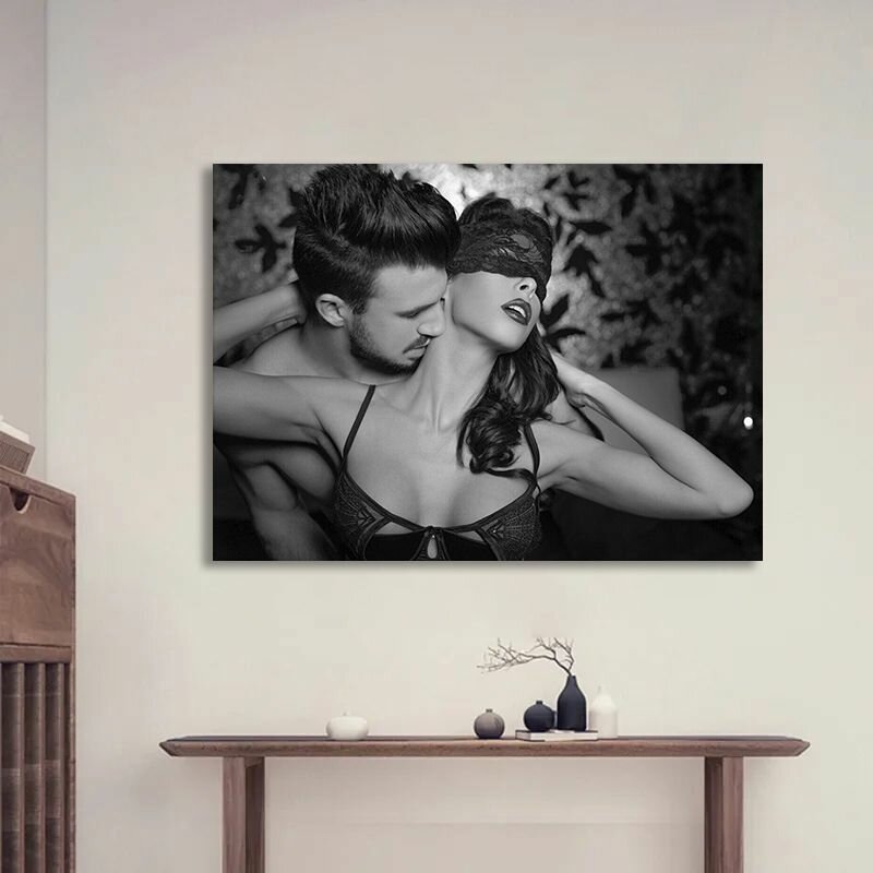 Картина в спальню над кроватью, картина секс, эротика, девушки 18+, 20х30 см.