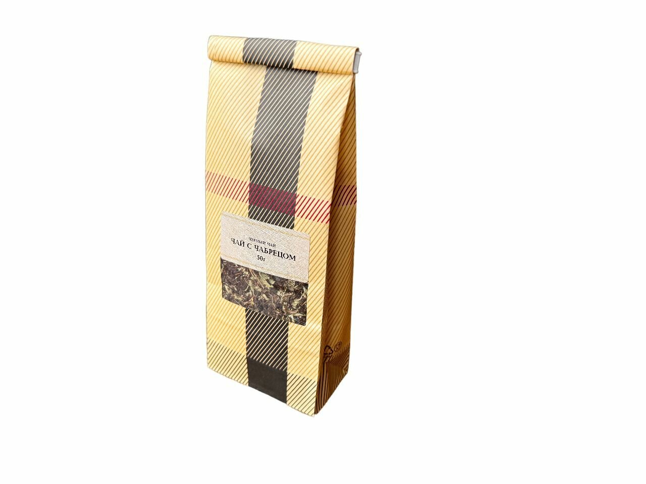 Чай листовой черный с чабрецом, 50г