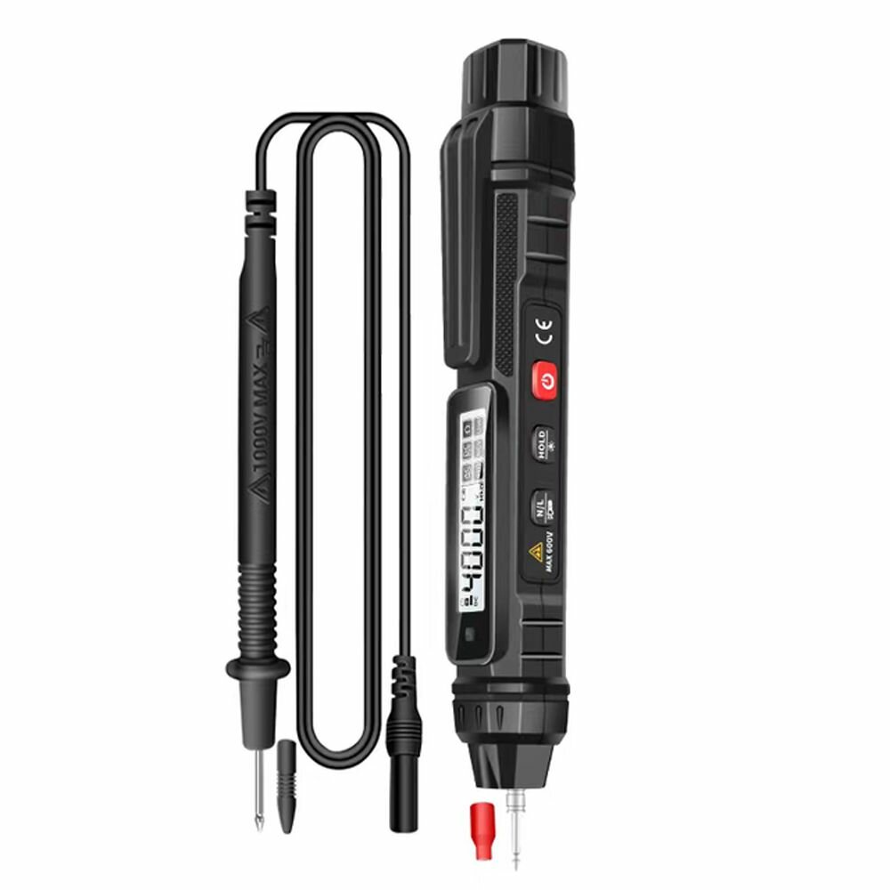 Мультиметр, карандашный мультиметр 2-в-1, измерение NCV / непрерывности линии