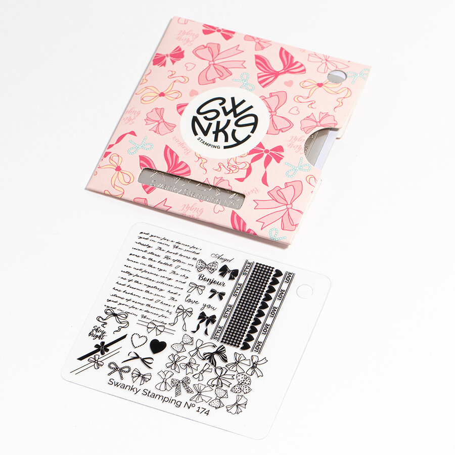Пластина для стемпинга Swanky Stamping №174
