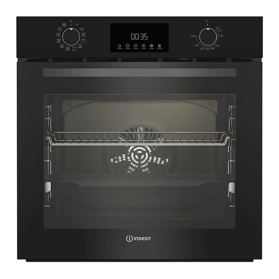 Духовой шкаф Indesit IBFTE 3841, многофункциональный, 72 л, 12 режимов, стильный дизайн