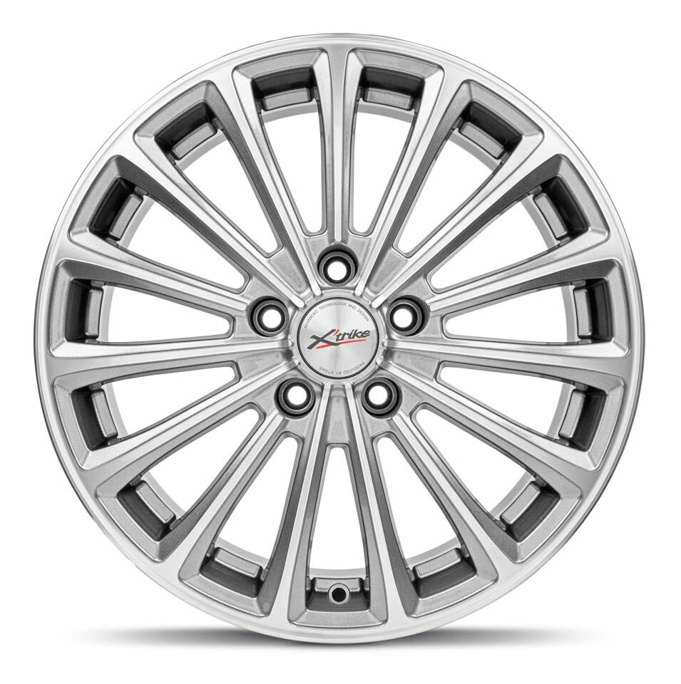 Диск литой X'trike X-136 7,0\R17 5*114,3 ET45 d67,1 HSB/FP [79873] Fb max 650 kg легкосплавный