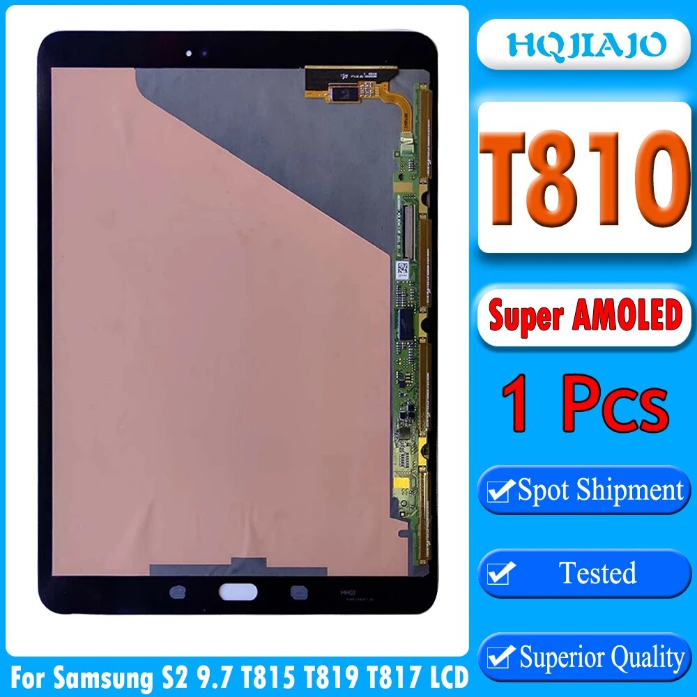 ЖК-дисплей для Samsung Tab S2 9.7, AMOLED Black