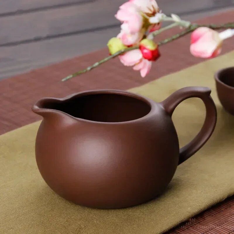Ручная чашка из фиолетовой глины Yixing 340 мл A