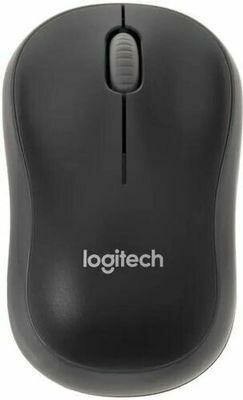 Мышь LOGITECH M186, черный/серый