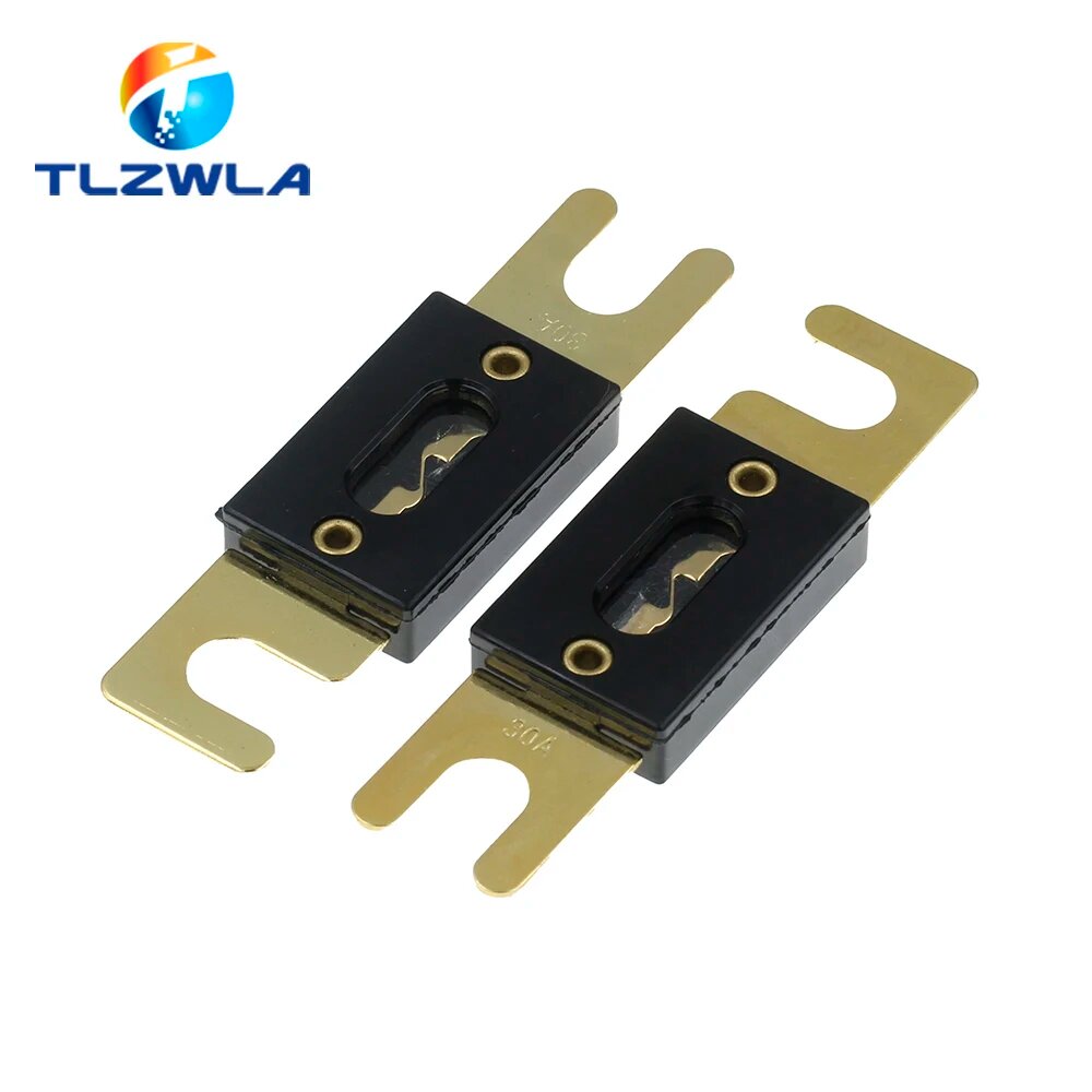 2 шт. предохранители ANL TLZWLA 60 80 100 120 275 300 400 450A 500 AMP 70A, 2PCS Fuse