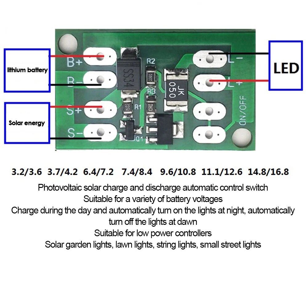 Aideepen Solar Generator Charge Controller зеленый