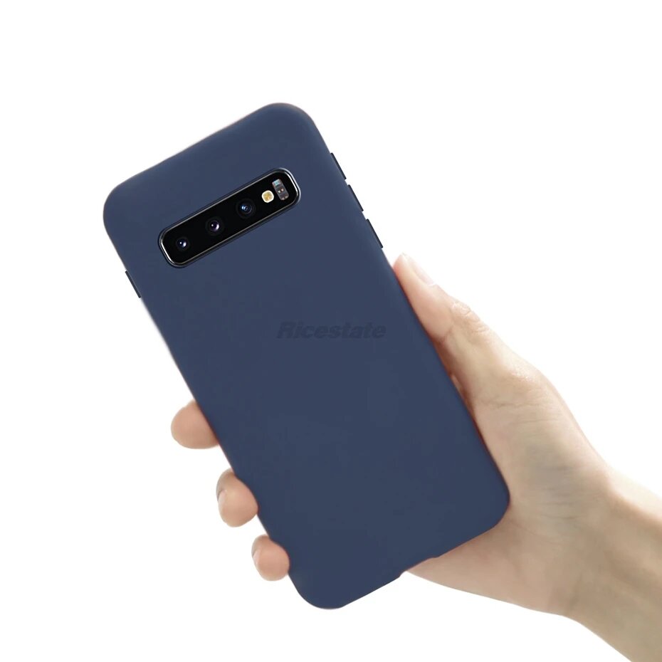 Чехол для Samsung Galaxy S10E, S10, S10 Plus, синий