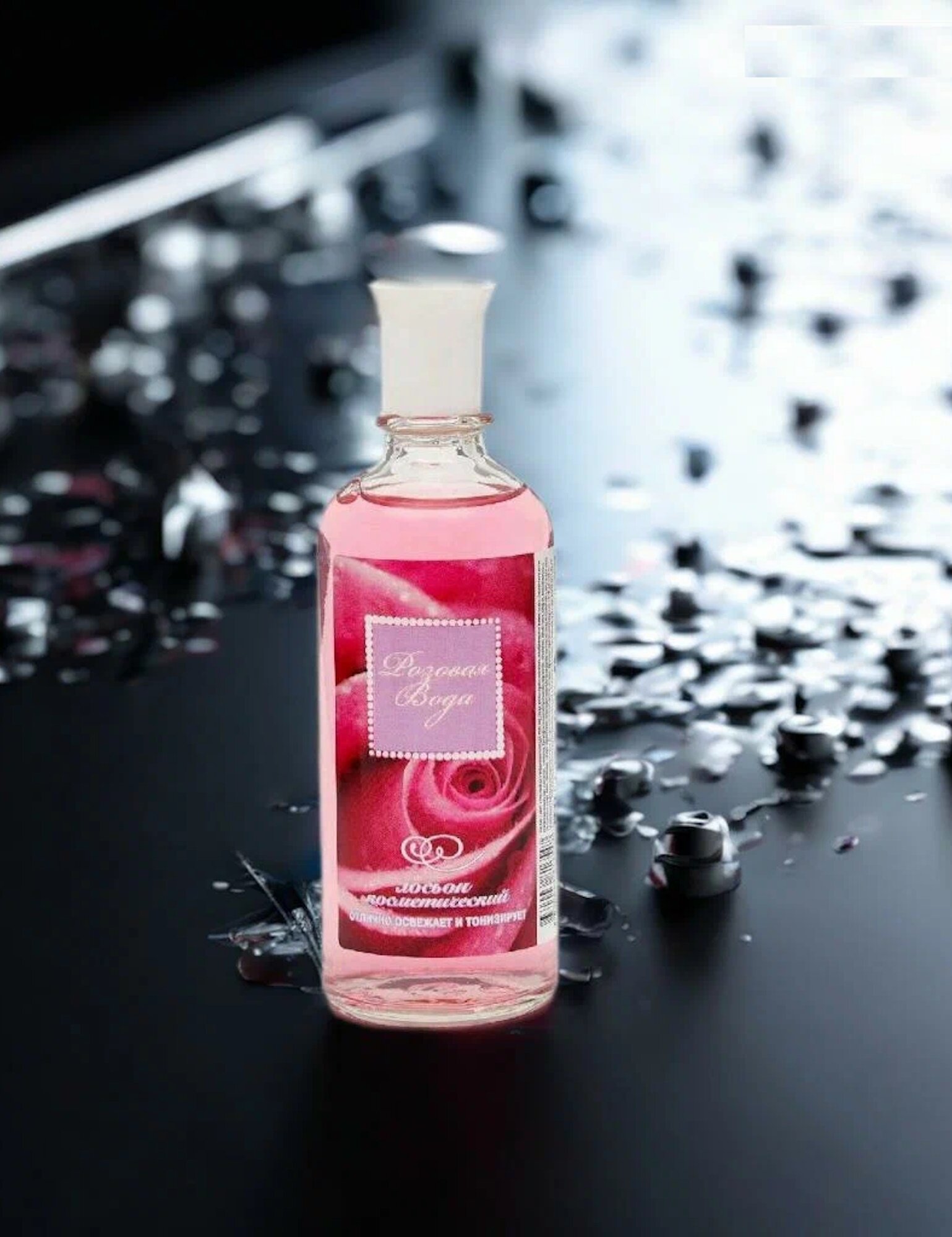 Лосьон Абар "Розовая вода", после бритья, для всех типов кожи