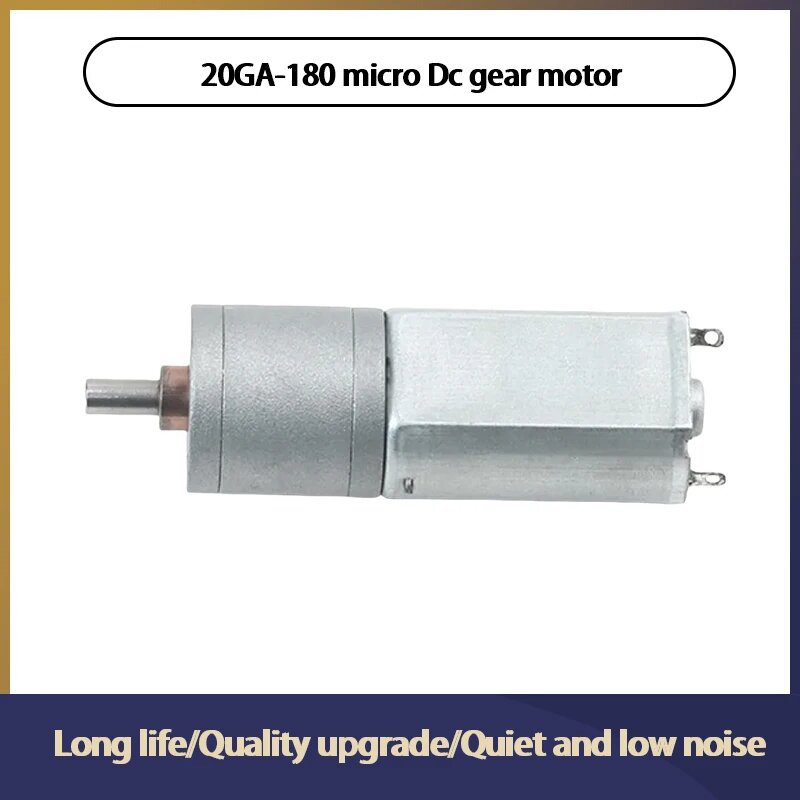 Редукторный мотор DC 6В 12В 24В 20-180, 21-344 об/мин 37 RPM, 24V