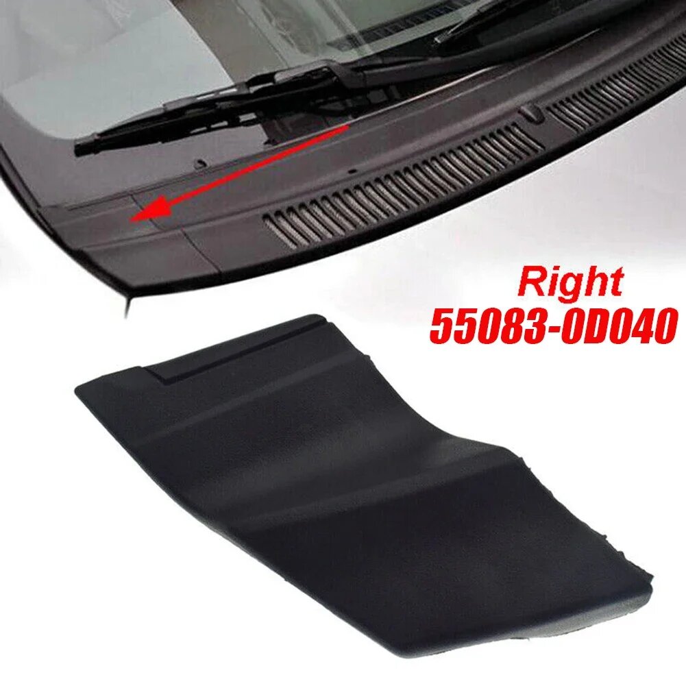Угловая накладка капота Toyota Yaris 2006-10, Right, 55083-0D040