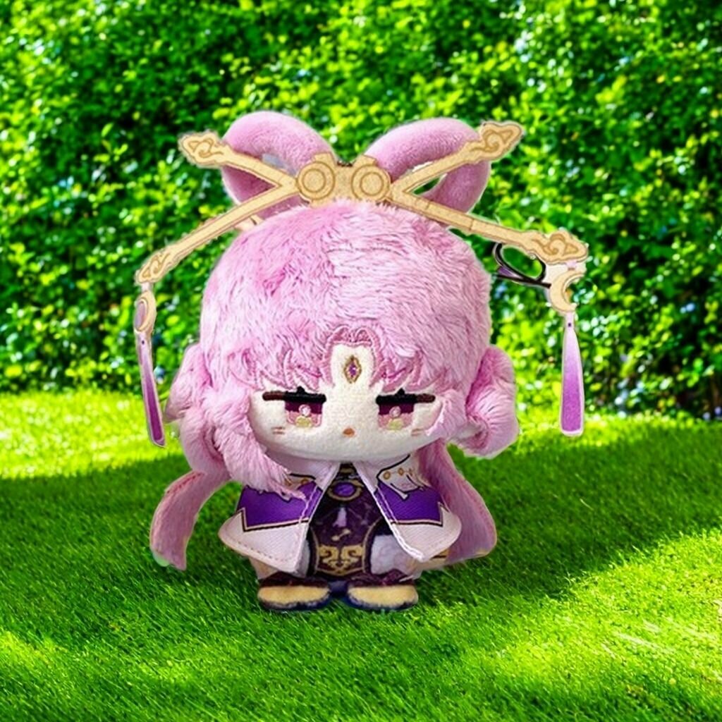12cm милые мягкие игрушки аниме Ханкай Стар Нейл Фу Сюань / Honkai: Star Rail Fu Xuan мягкая игрушка маленькая