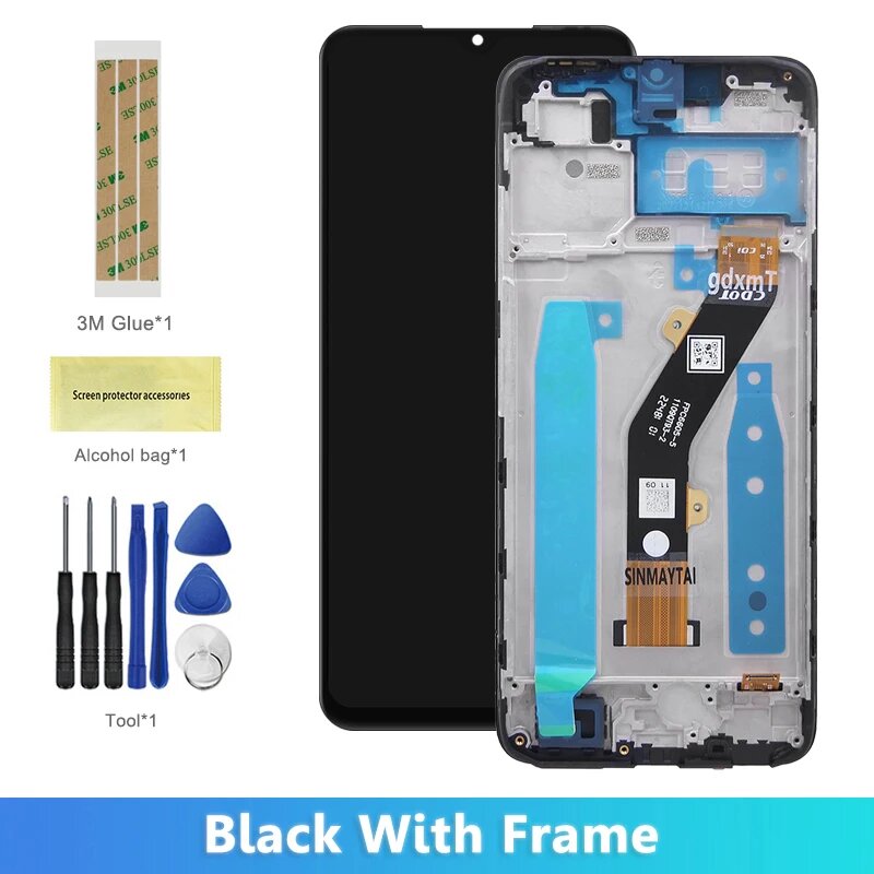 6,6 "для Infinix Smart 7 X6515 Smart7 HD X6516 ЖК-дисплей с цифровым X6516 With Frame