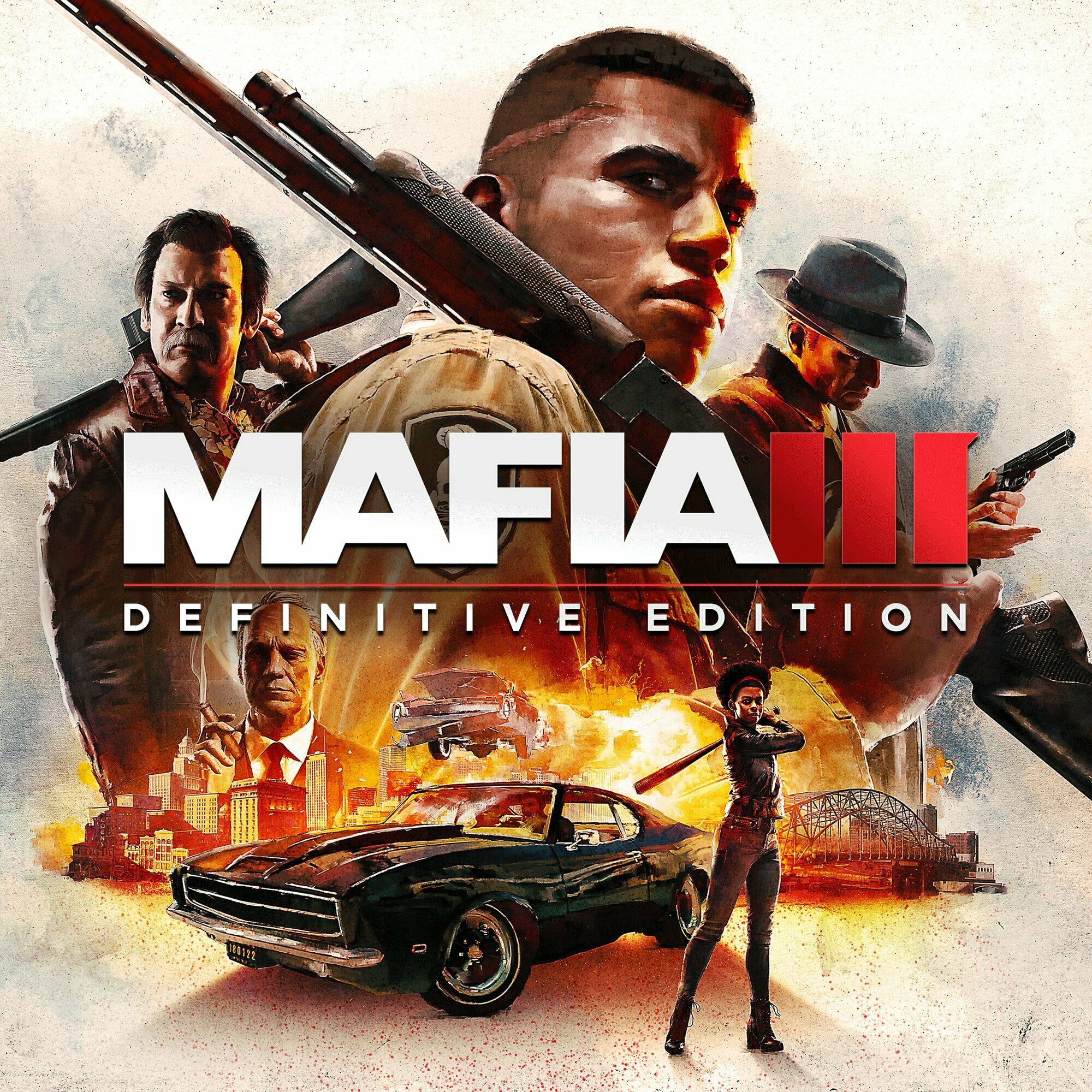 Mafia III Definitive Edition для Sony PlayStation | PS4 и PS5 на русском языке | Игра навсегда | Быстрая доставка (Турция)