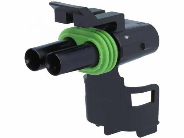 Разъем APTIV 12015792, провод-провод, Weather Pack, "мама", PIN 2