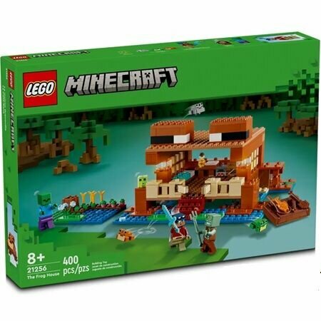 Конструктор LEGO Minecraft "Лягушачий Дом" 21256, 400 деталей, от 8 лет