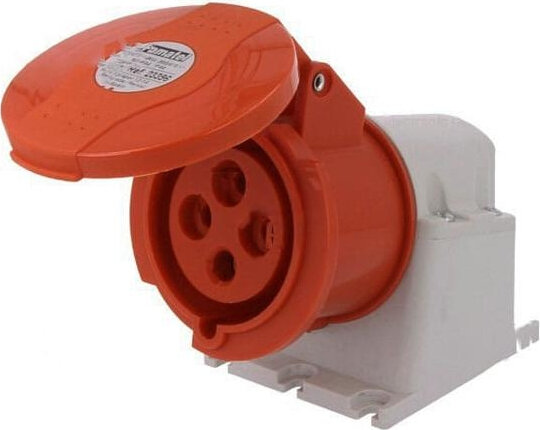 Разъем FAMATEL 23396 питания AC, трехфазный, гнездо, "мама", 32А, 380/415AC, 1 шт