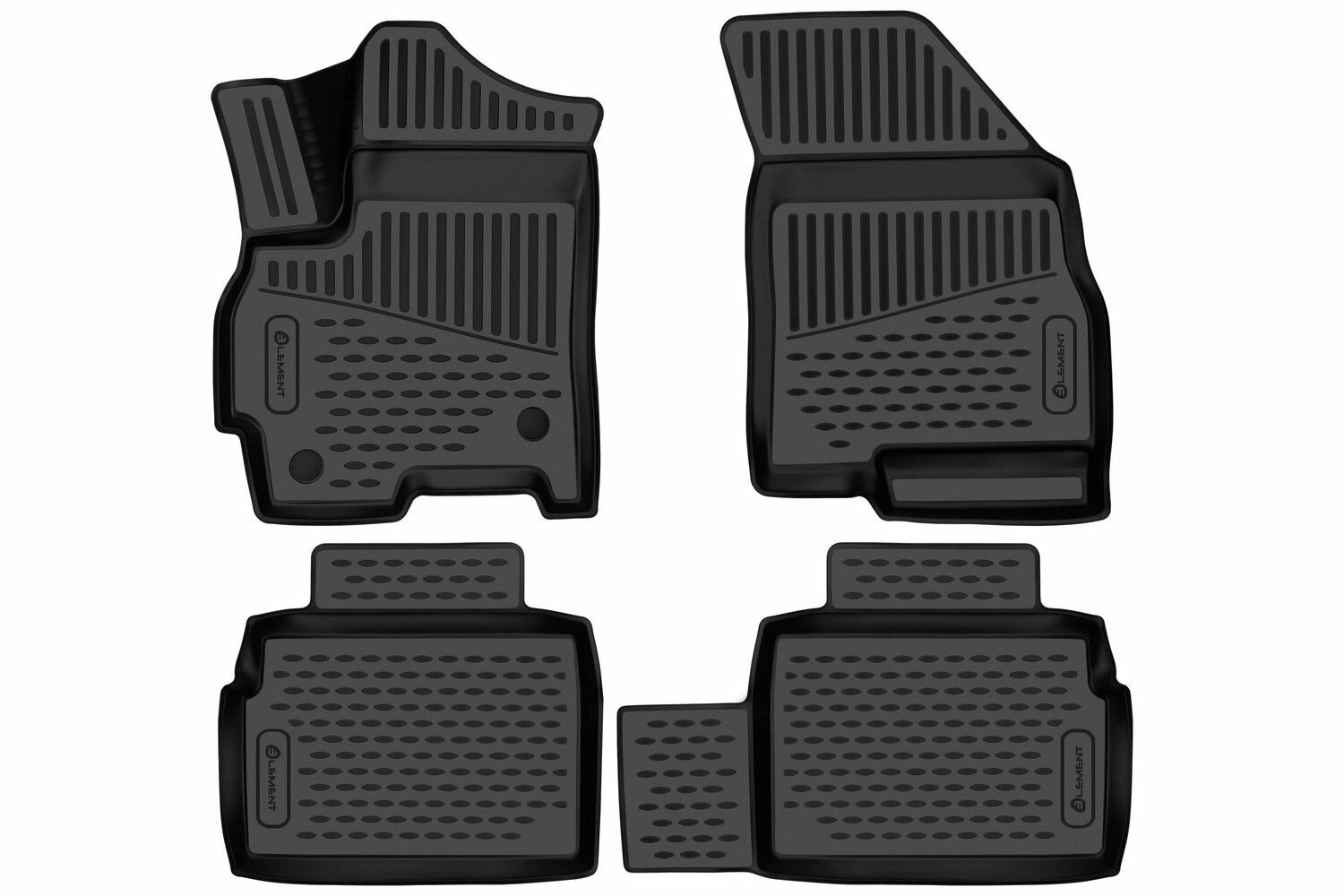 Коврики 3D в салон полиуретан 4 шт для Эксид ЛХ ELEMENT3DAN0283210k Element