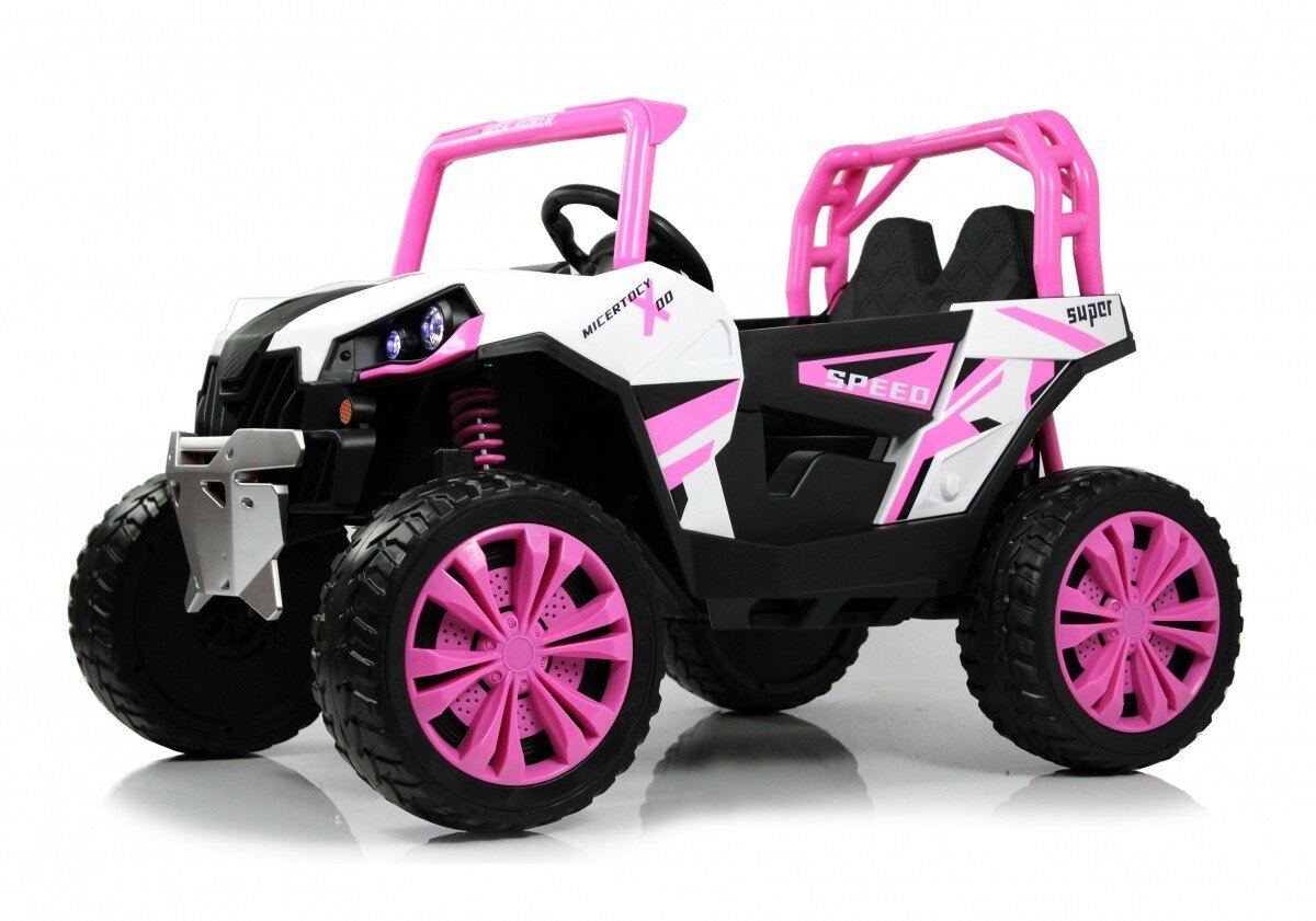 Rivertoys Детский электромобиль F888FF 4WD розовый