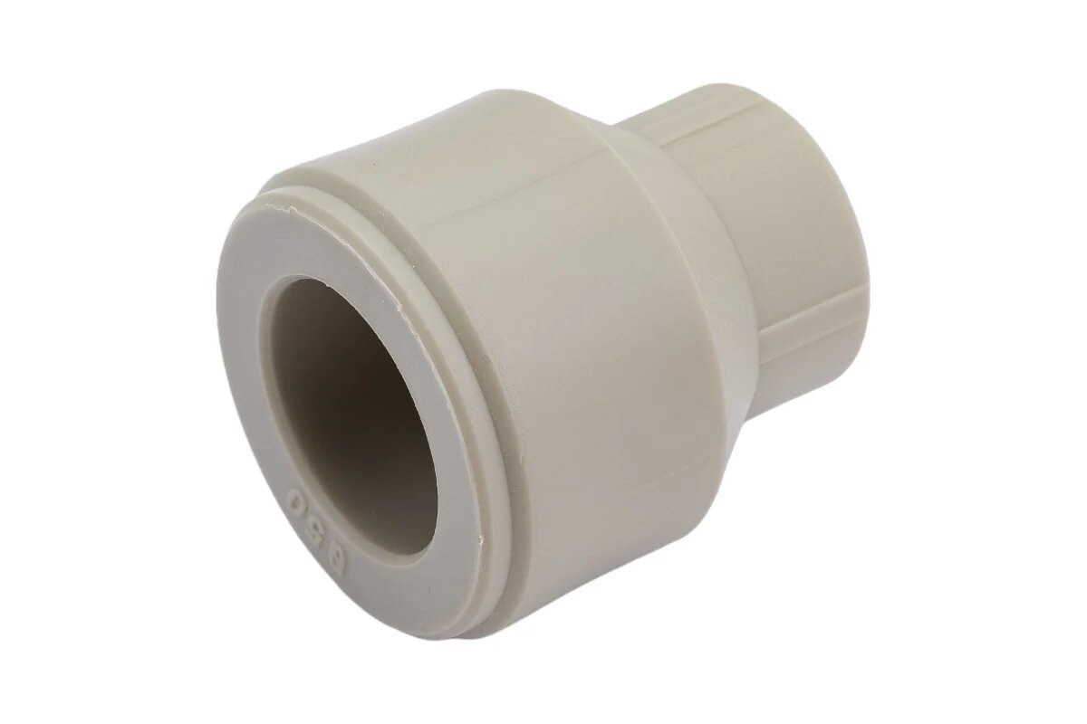 VALFEX PP-R переходная муфта серая Дн50х25 вн/нр пайка для трубопровода и монтажа