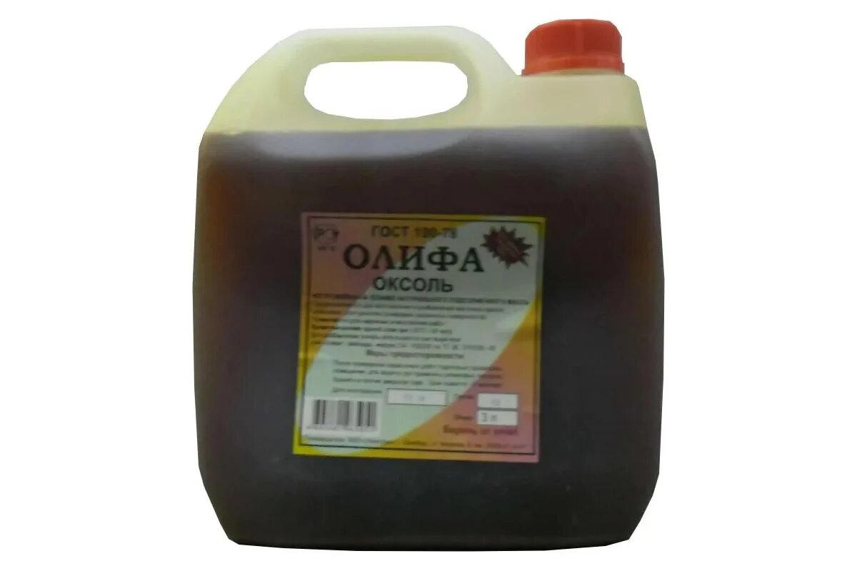 Электрум Олифа оксоль ПВ ГОСТ 190-78 фасовка 3л 00000000129