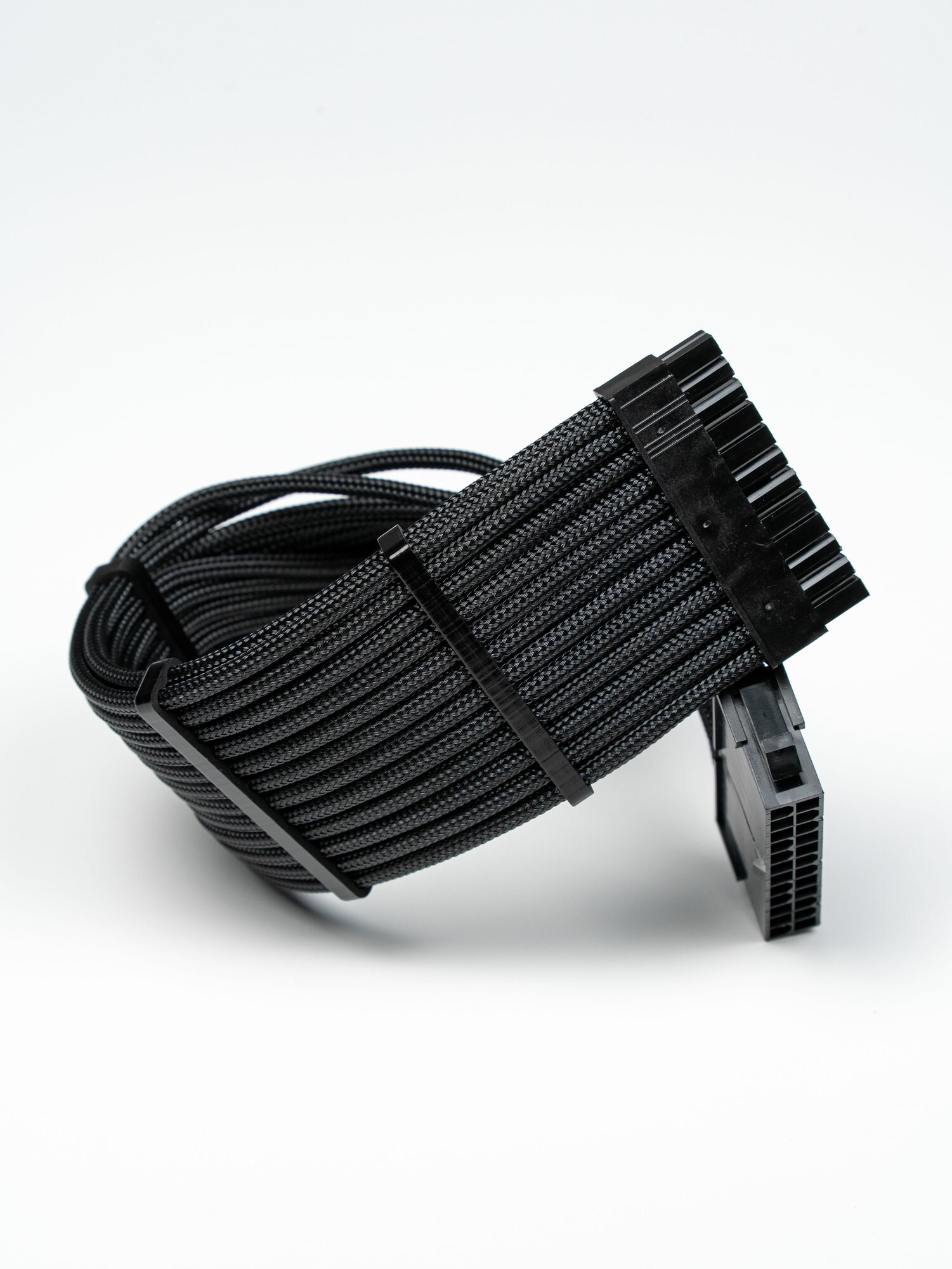 Удлинитель HWlab 24Pin ATX "Classic" чёрный, 30см + 3Х акриловых холдера