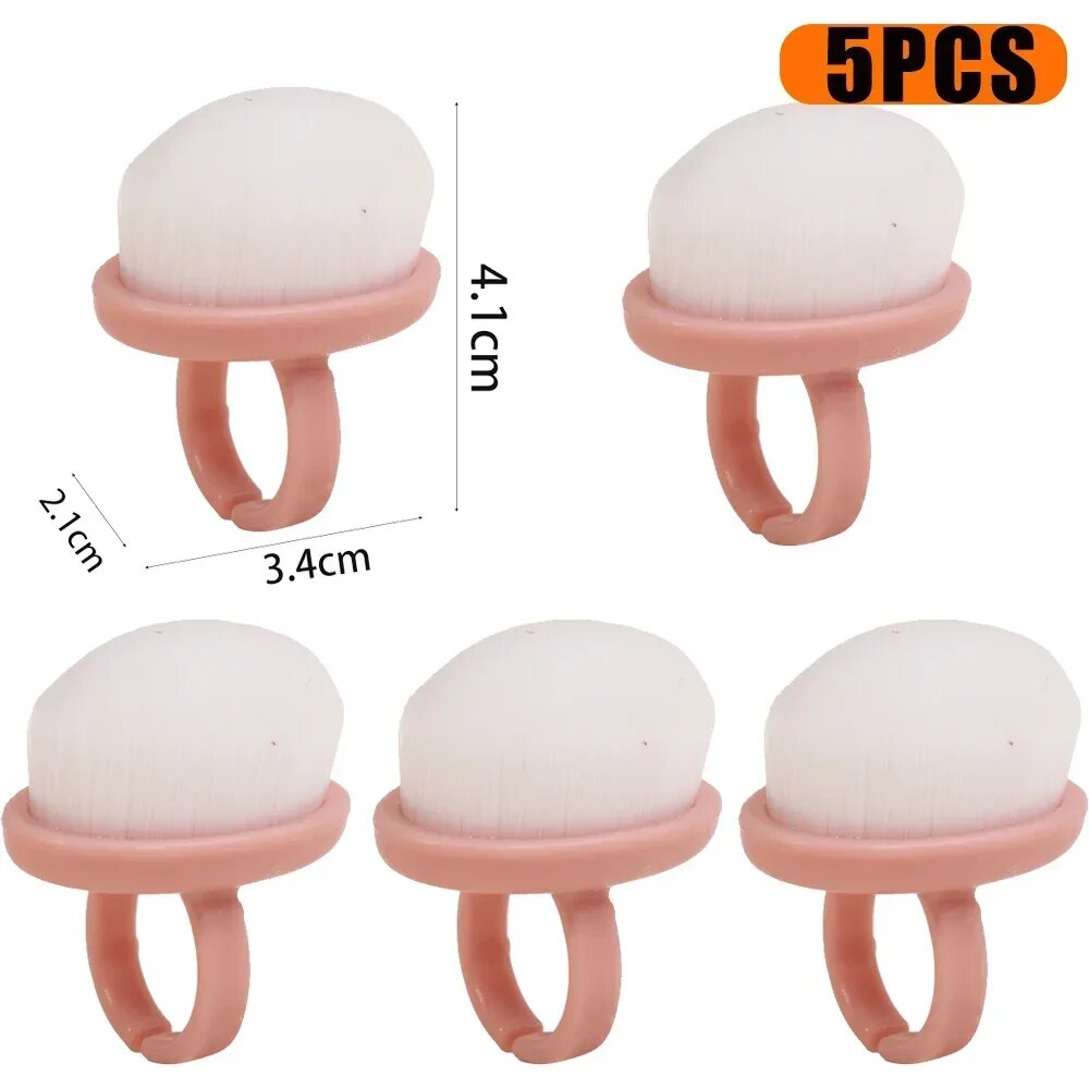 Кисть для пыли Pink 5pcs