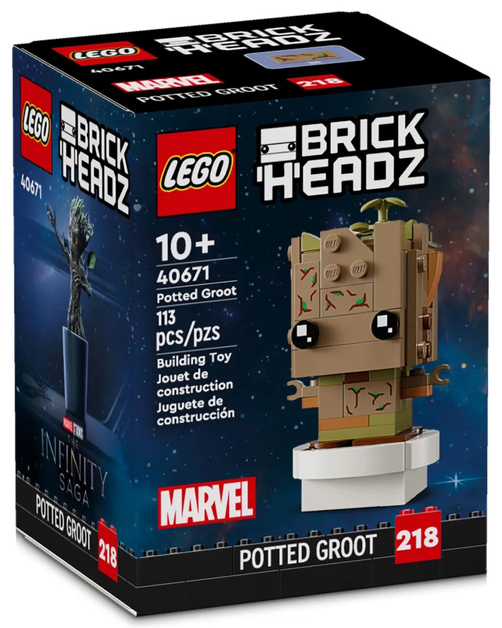 Конструктор Lego BrickHeadz 40671 Грут в горшке
