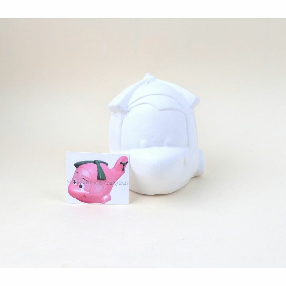 Фигурка для росписи Хорошие сувениры "Вертолет", белая, гипс (119)