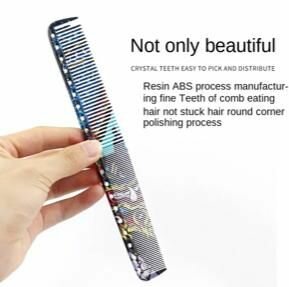 Расческа КНР антистатик для укладки, комбинированная "Barber", дракон, 23,5х3 см